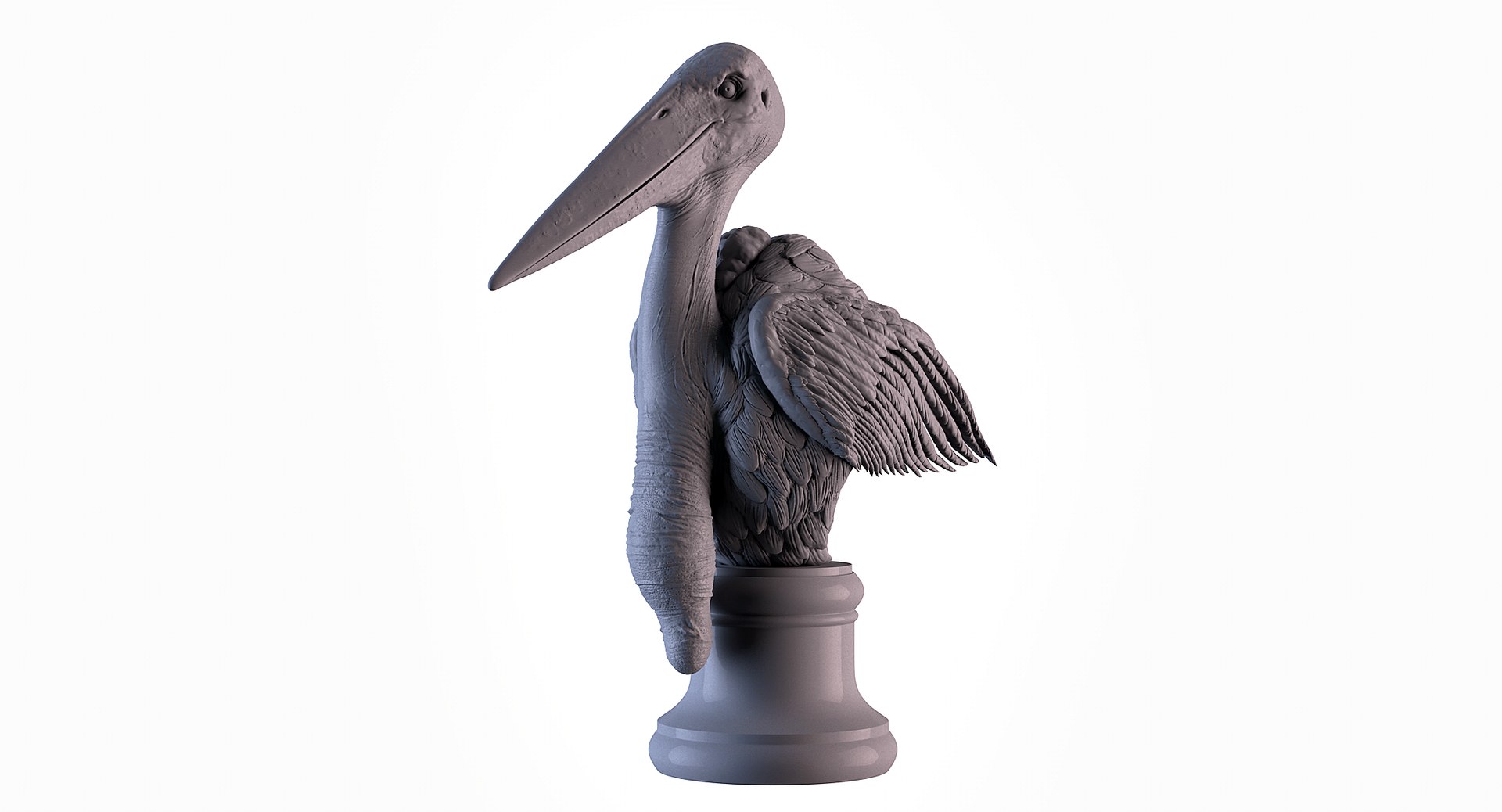 Marabou Stork 3D Model - TurboSquid 1783930