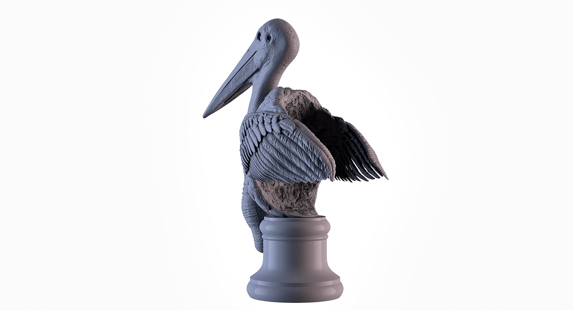 Marabou Stork 3D Model - TurboSquid 1783930
