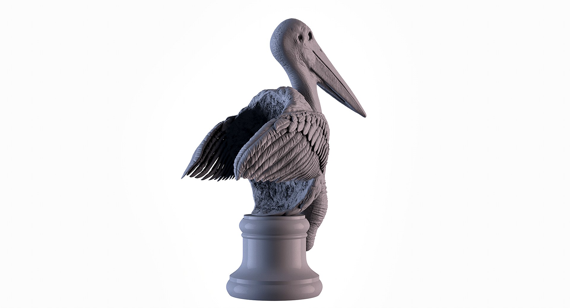 Marabou Stork 3D Model - TurboSquid 1783930
