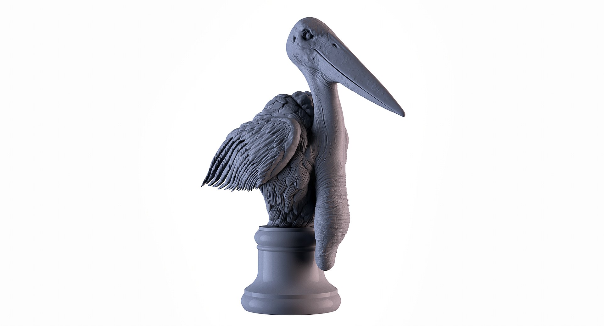 Marabou Stork 3D Model - TurboSquid 1783930