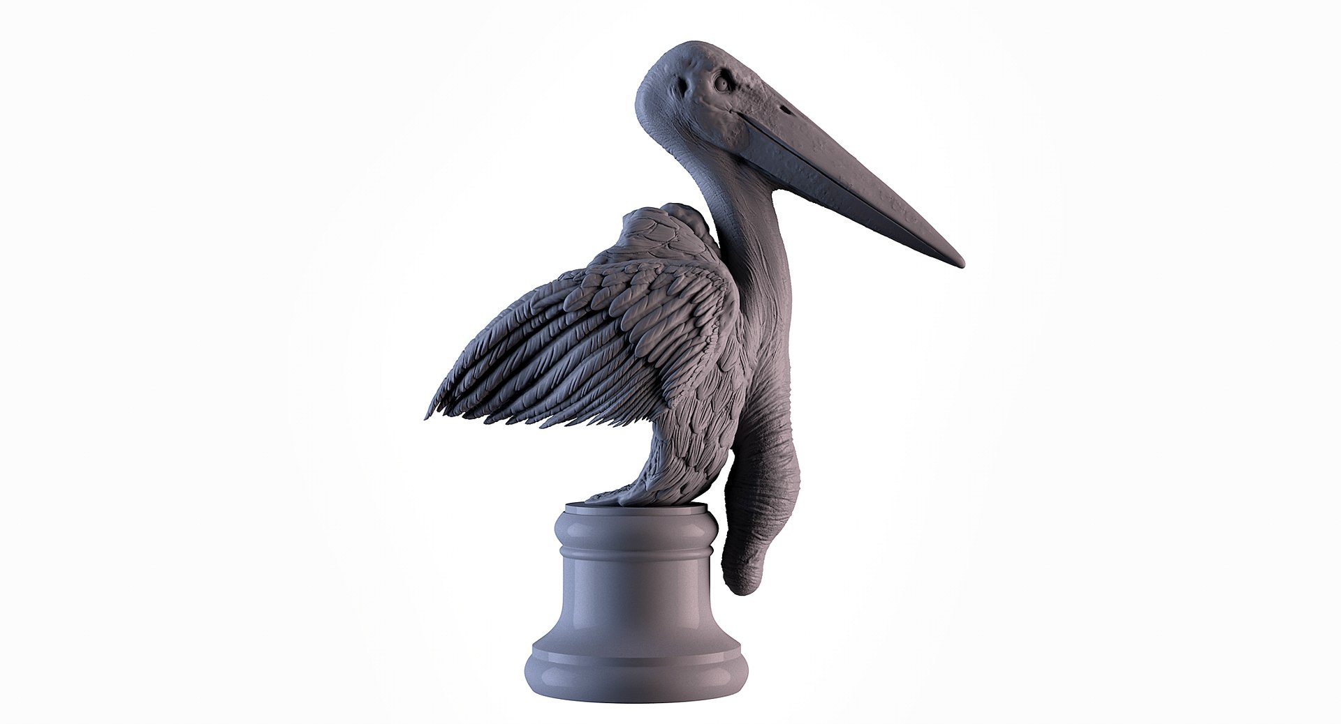 Marabou Stork 3D Model - TurboSquid 1783930