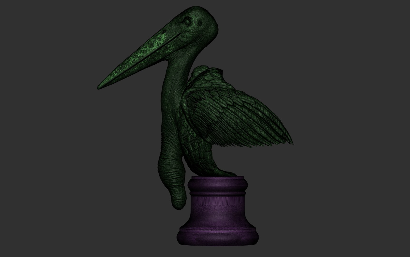 Marabou Stork 3D Model - TurboSquid 1783930