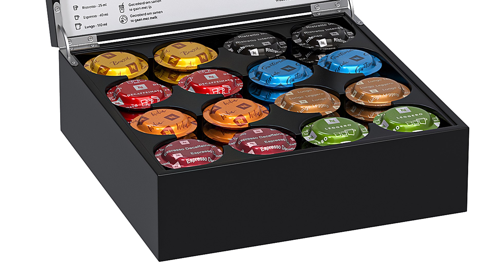 Nespresso Showcase Presentation Capsule Box Model - TurboSquid 2299528