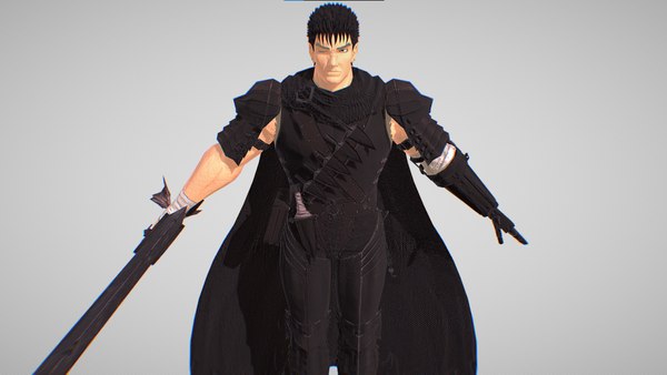 modelo 3d Guts - Serie Berserk - Shin Megami Tensei Liberation Dx2 ...