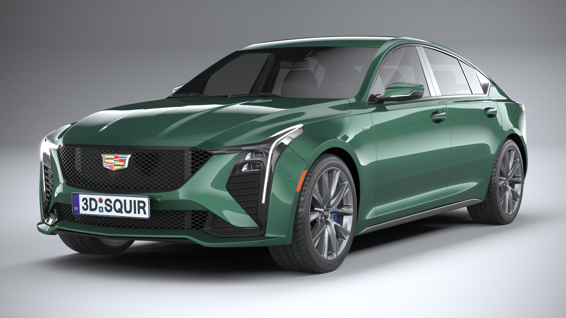3D Cadillac CT5-V 2025 - TurboSquid 2213184