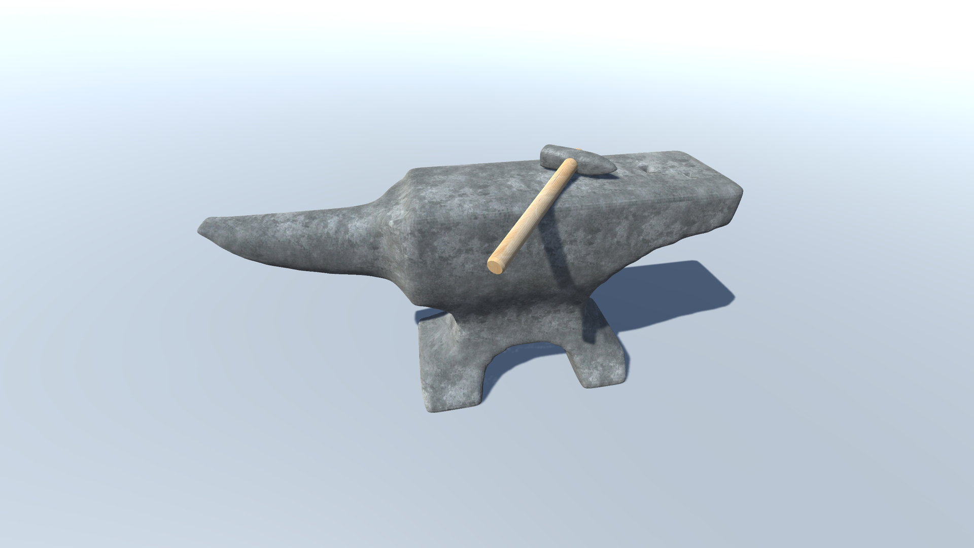 3D Hammer And Anvil - TurboSquid 2008349