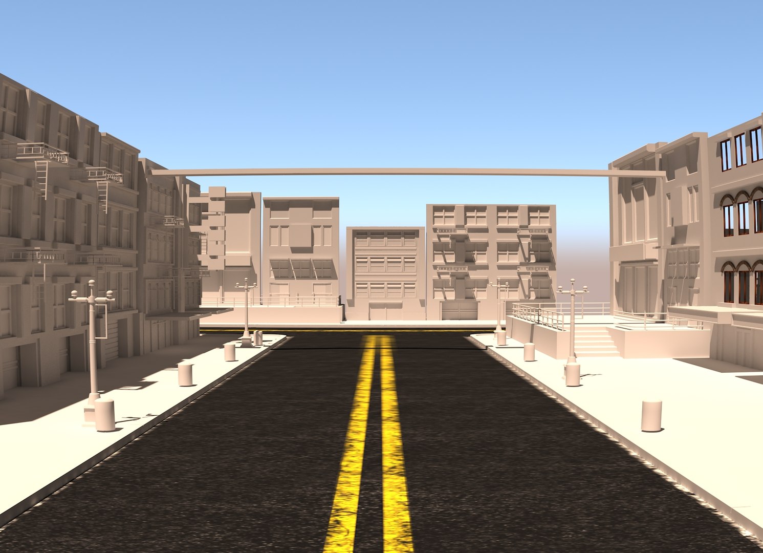 Street Model - TurboSquid 1581327