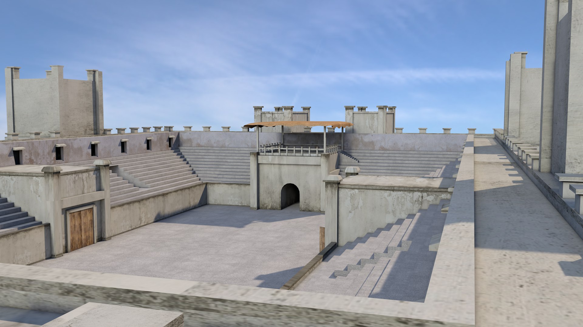 Ancient Gladiator Arena 3D - TurboSquid 2169474