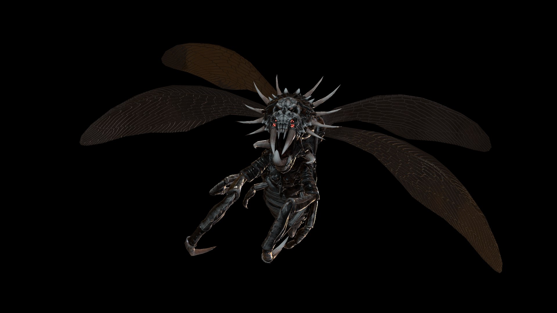 Animations Flying 3D Model - TurboSquid 1491596