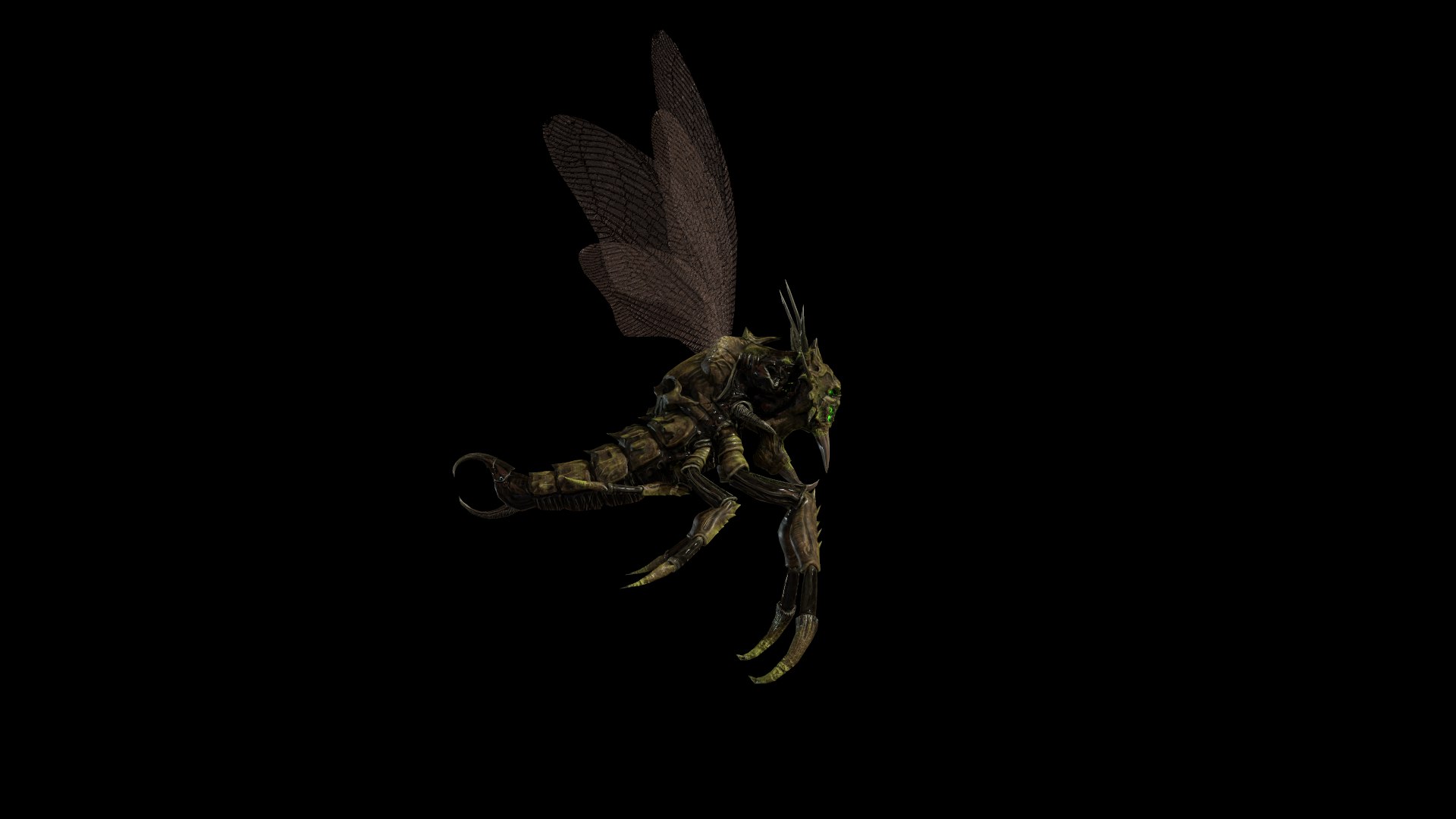Animations Flying 3D Model - TurboSquid 1491596