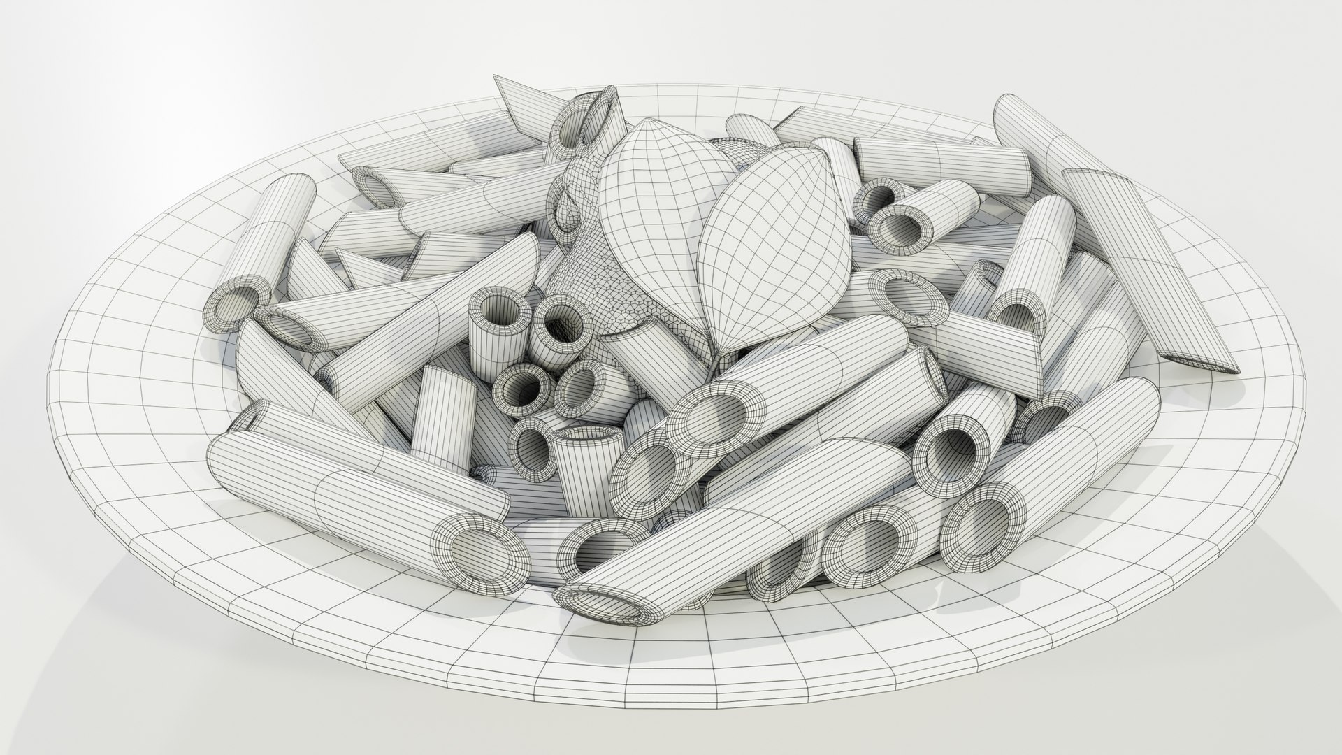 Pasta With Bolognese Sauce 3D Model - TurboSquid 2191710