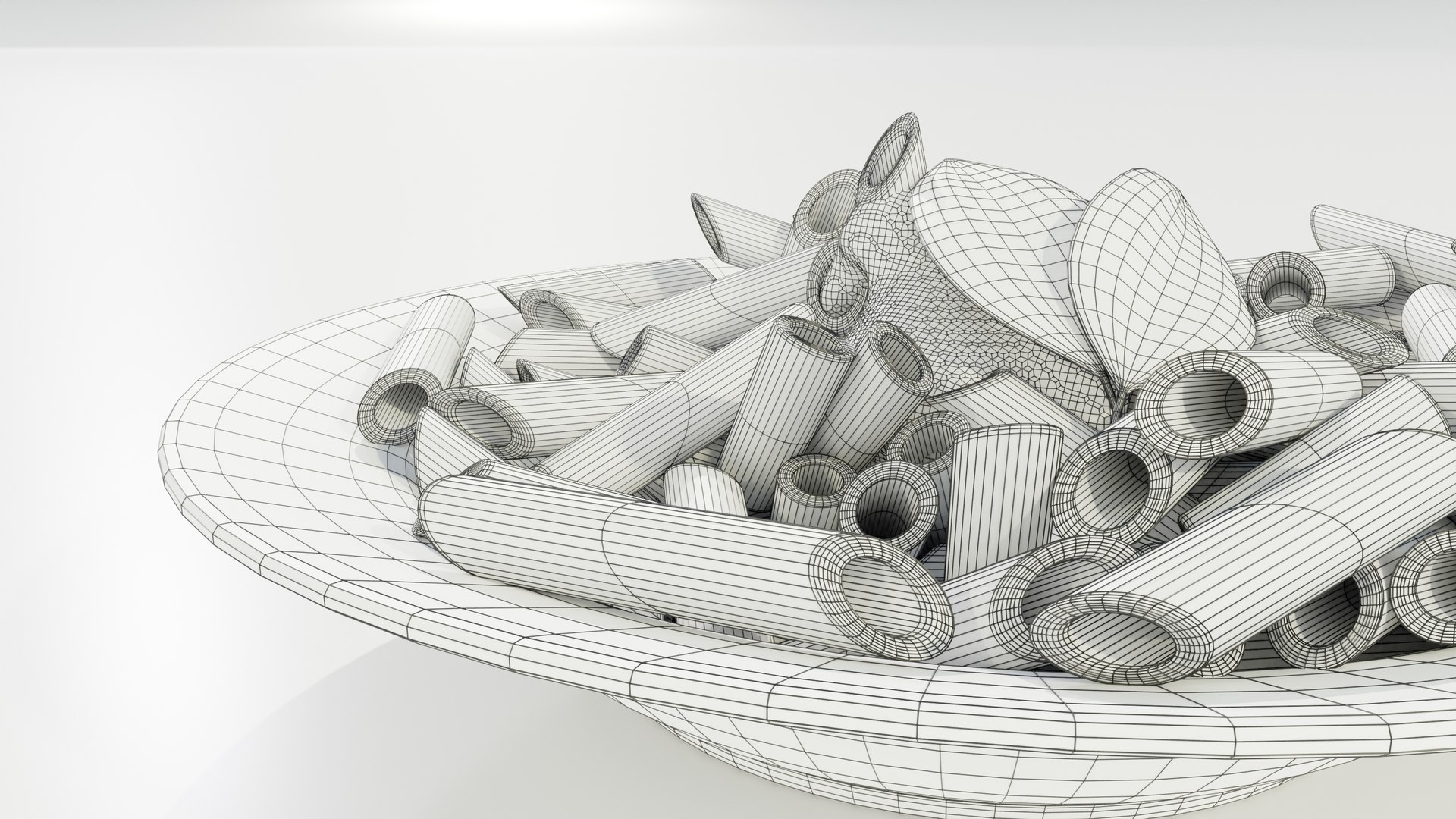 Pasta With Bolognese Sauce 3D Model - TurboSquid 2191710