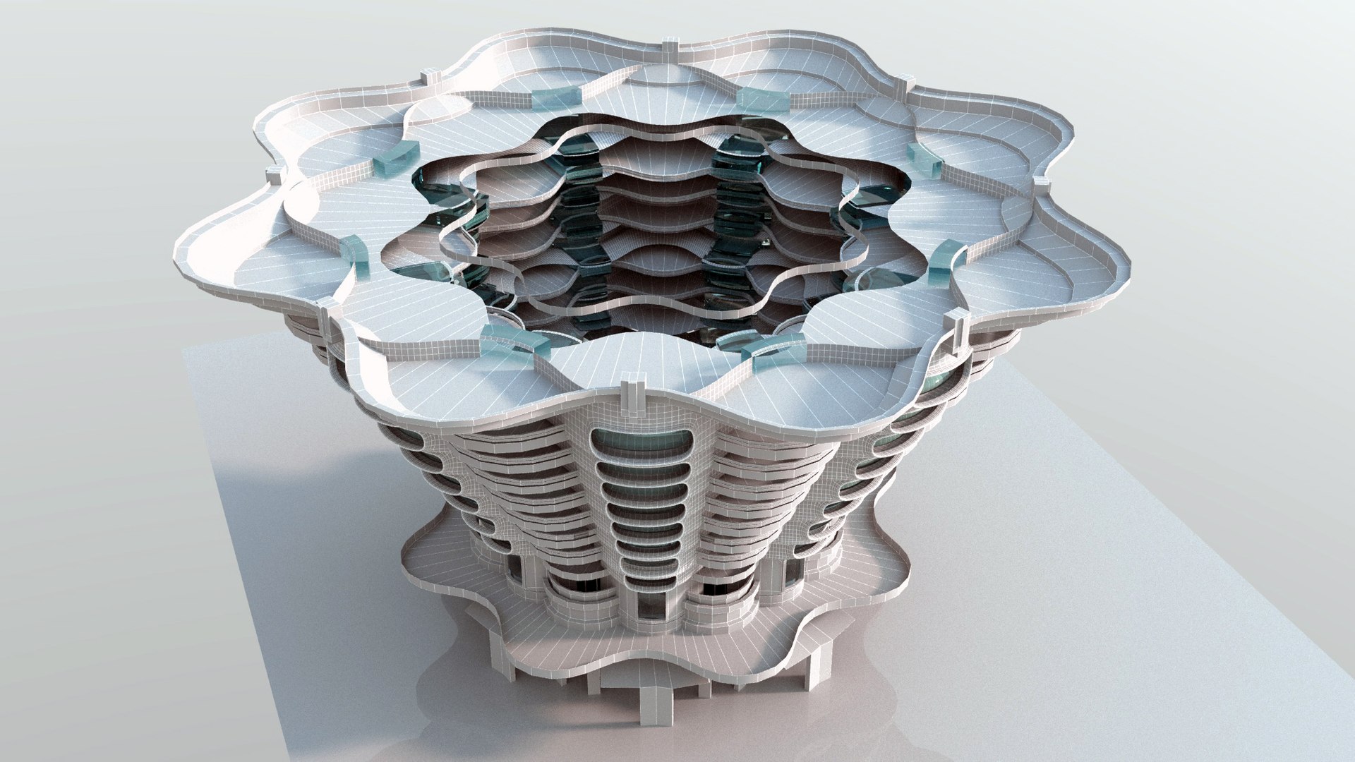 HIGH-RISE 3D Model - TurboSquid 2261959