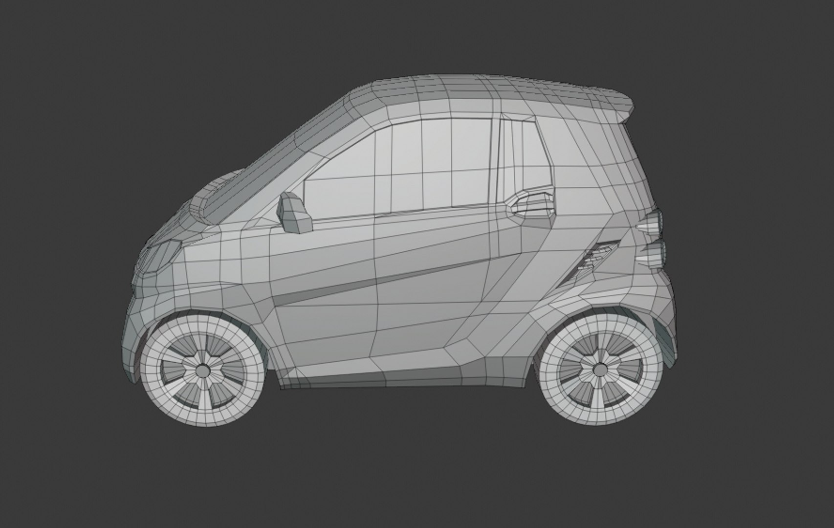 Smart Fortwo 3D - TurboSquid 1632284