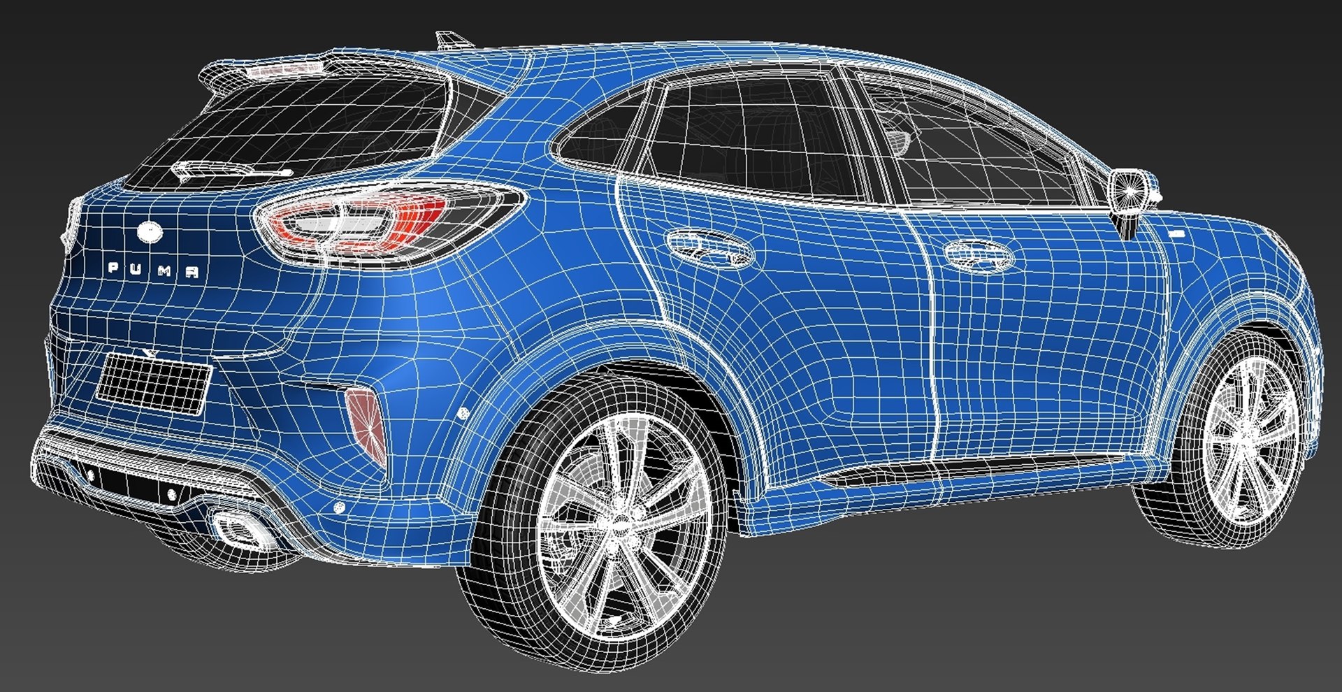 3D Ford Puma 2020 Model - TurboSquid 2224209