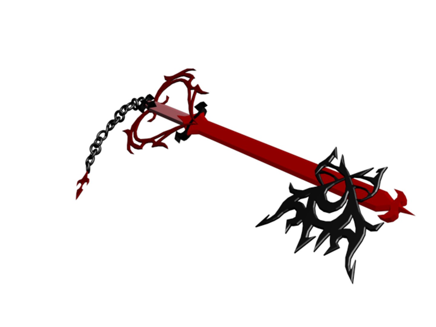 3d Keyblade Designed Model