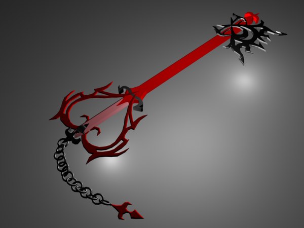 3d keyblade designed model