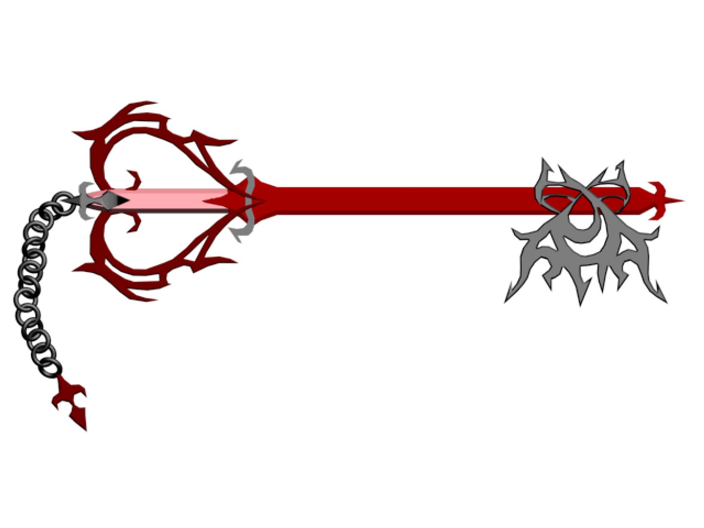 3d Keyblade Designed Model