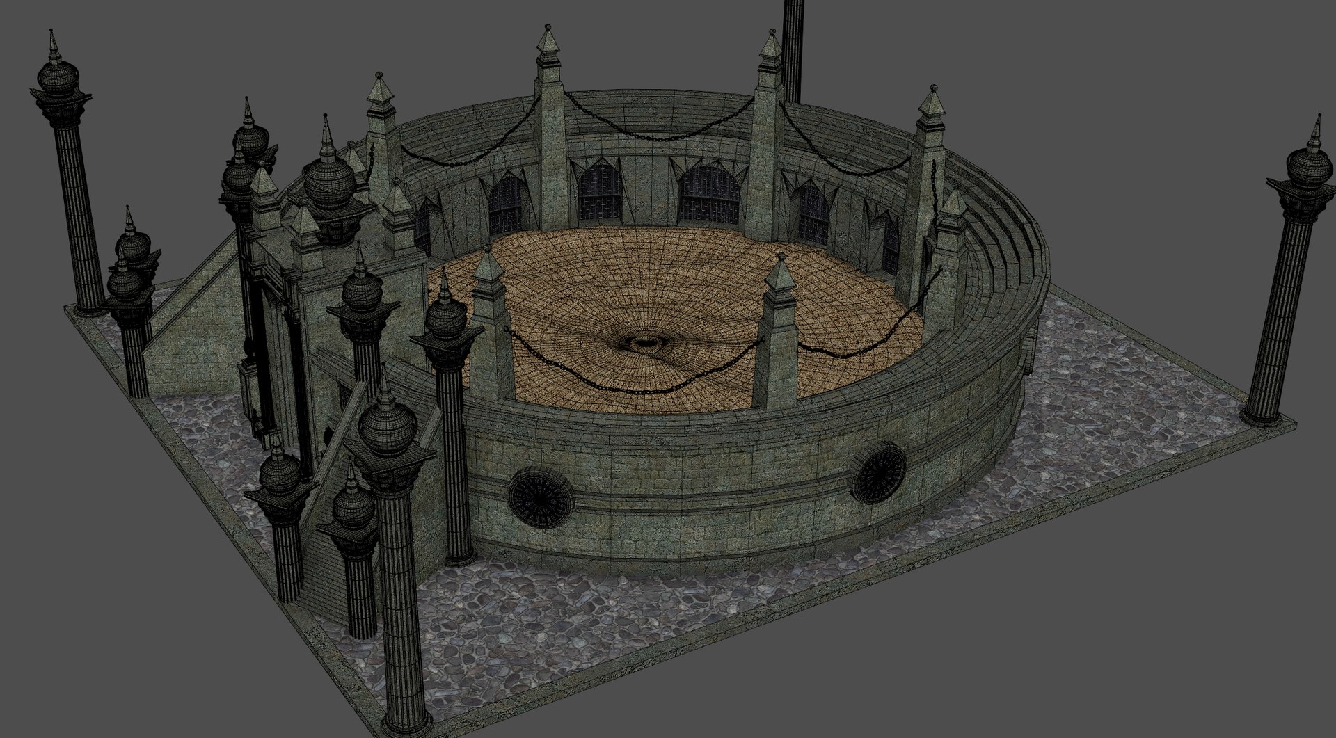 3D Fantasy Arena C - TurboSquid 1935448