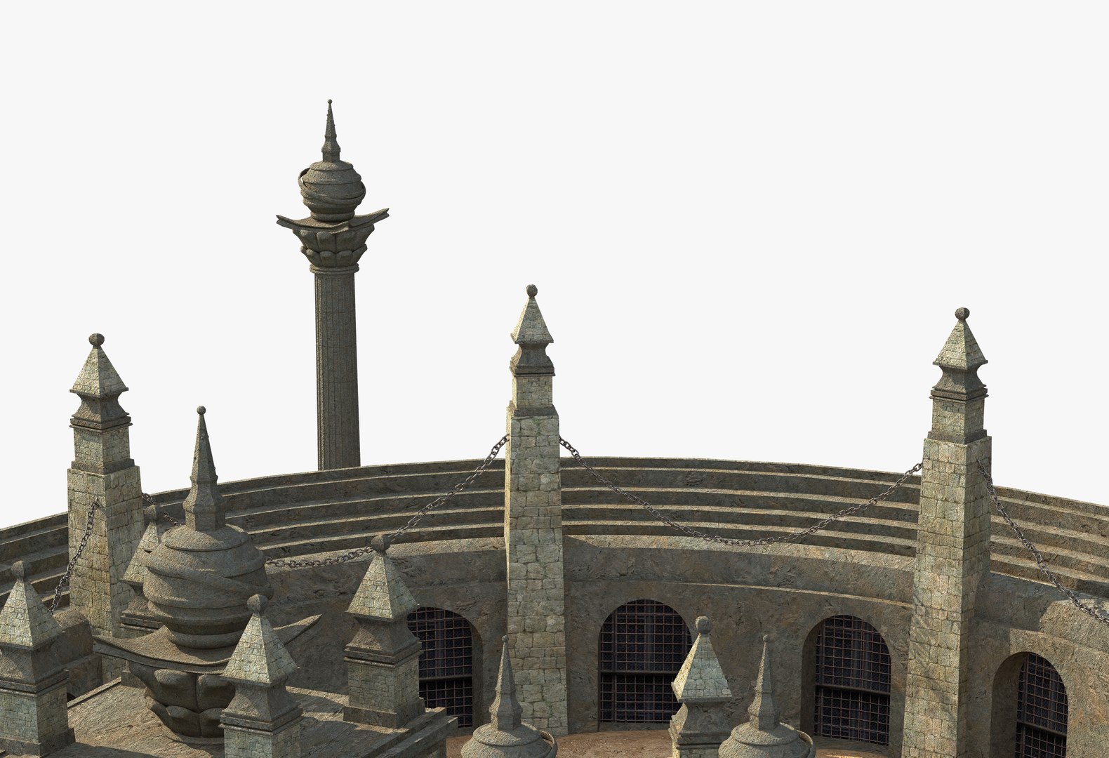 3D Fantasy Arena C - TurboSquid 1935448