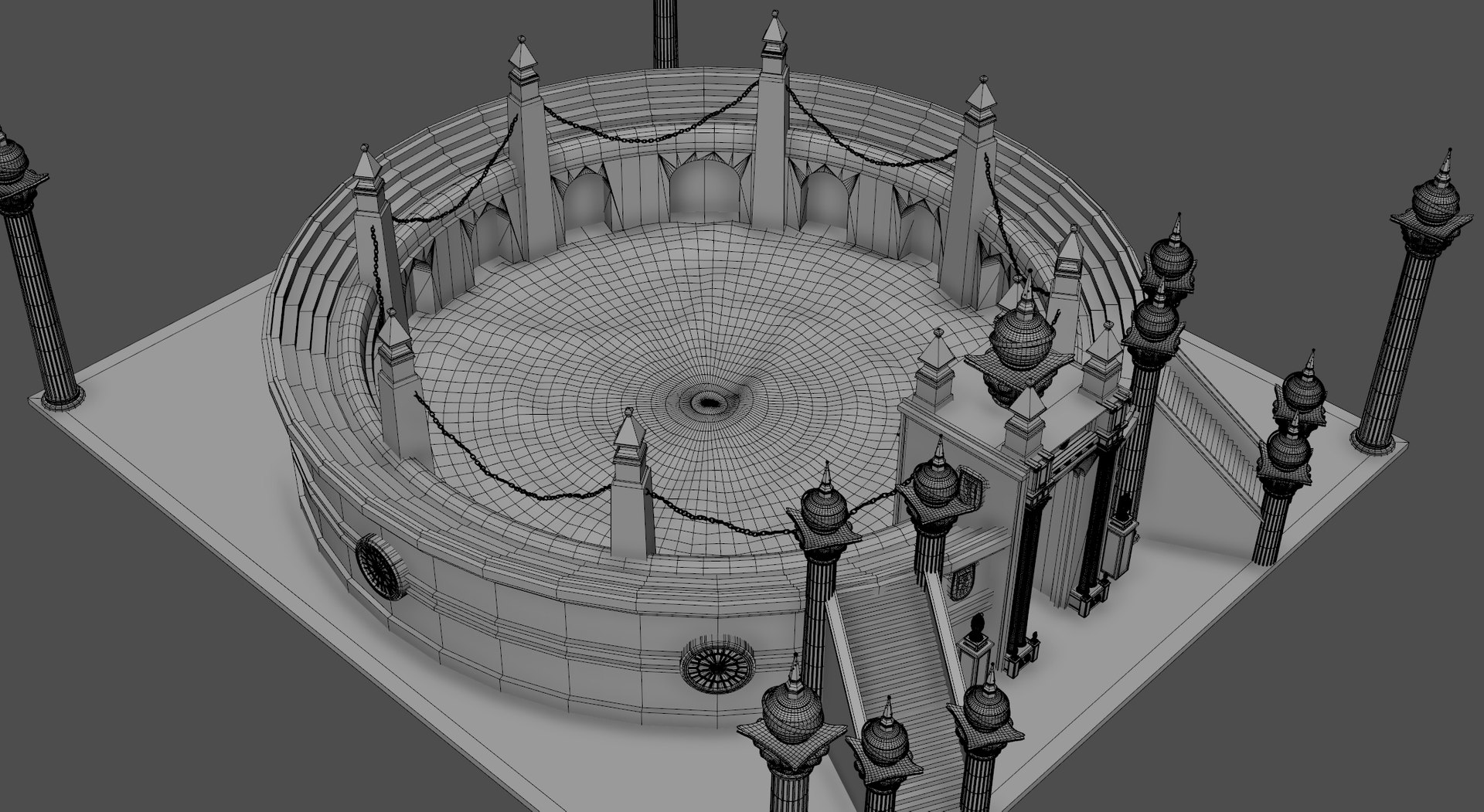 3D Fantasy Arena C - TurboSquid 1935448