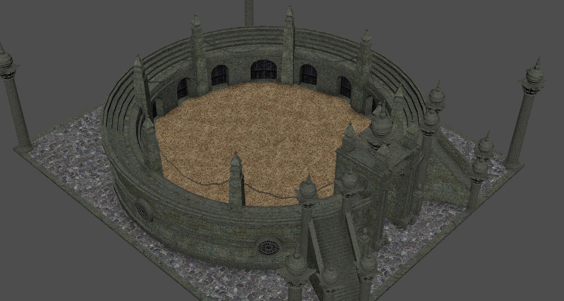 3D Fantasy Arena C - TurboSquid 1935448