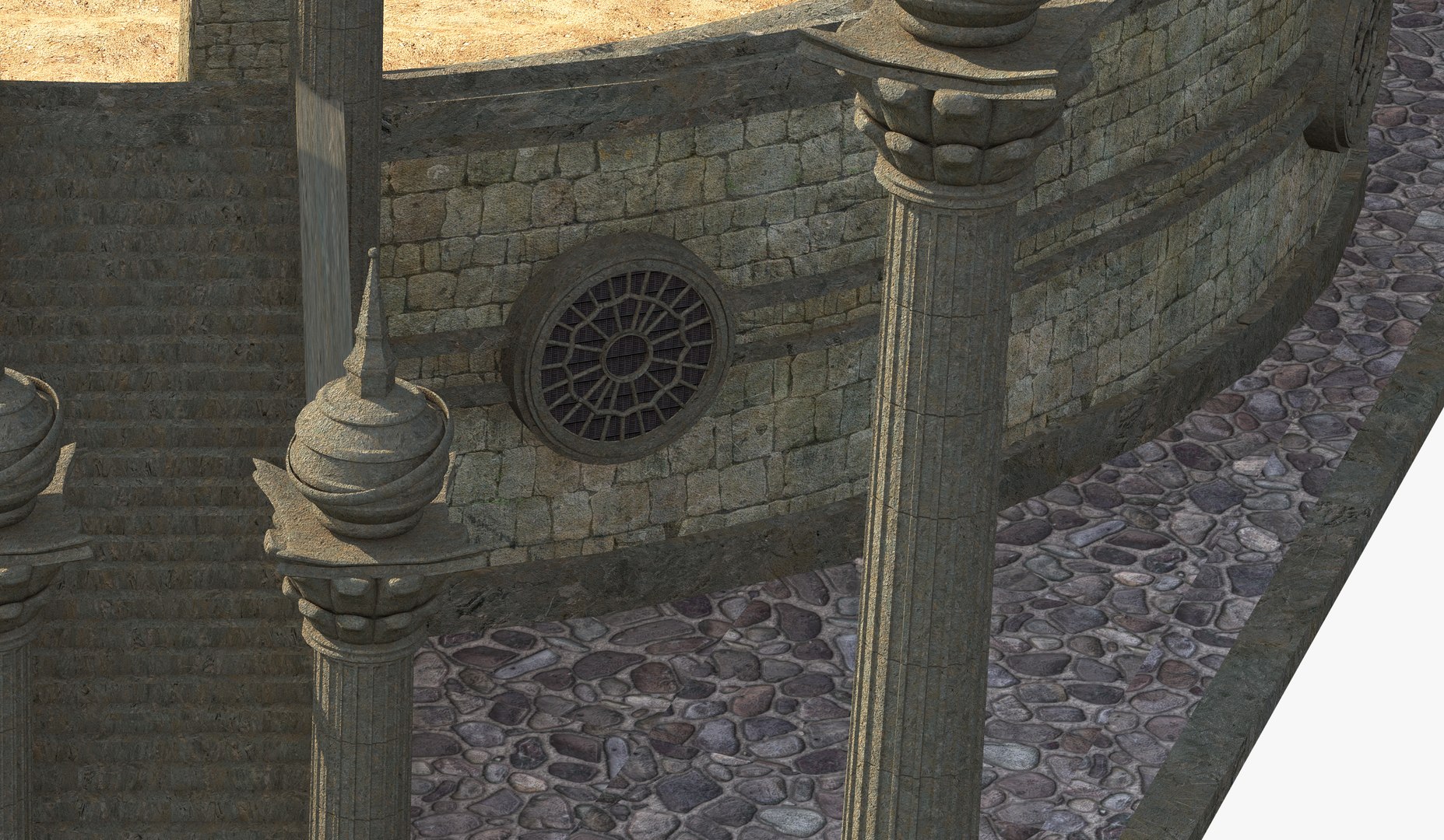 3D Fantasy Arena C - TurboSquid 1935448