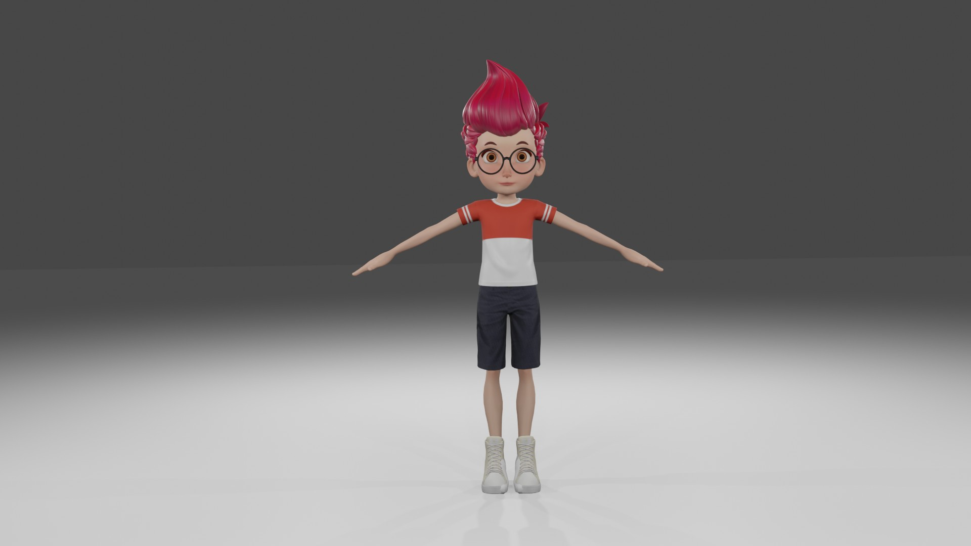 Cartoon Boy Rigged 3D Model Model - TurboSquid 2098310