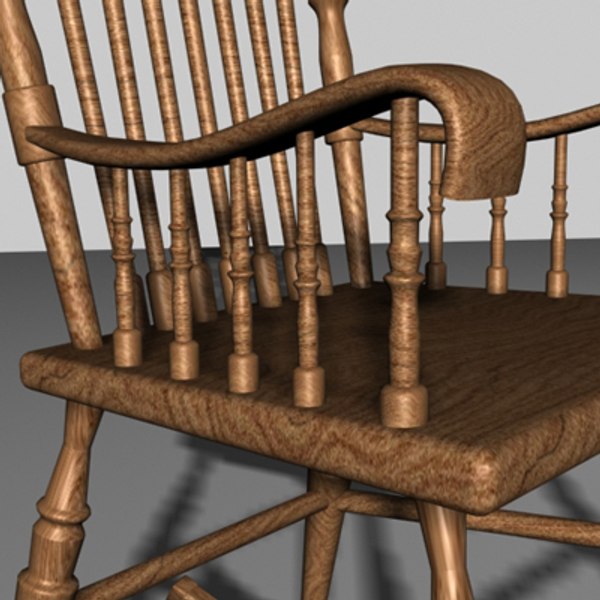 3d model rocking chair