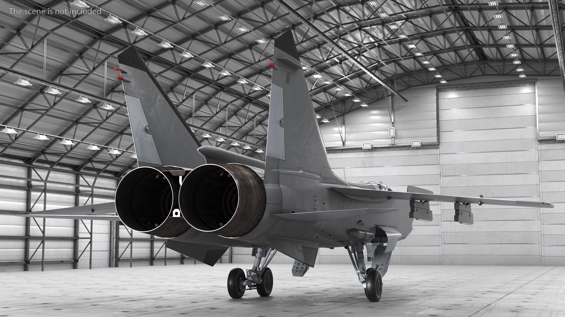 3D model Supersonic Interceptor Aircraft - TurboSquid 1955034