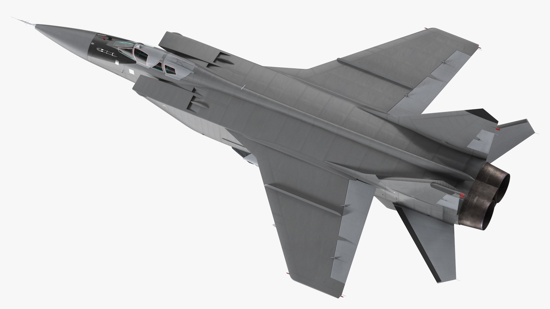 3D model Supersonic Interceptor Aircraft - TurboSquid 1955034