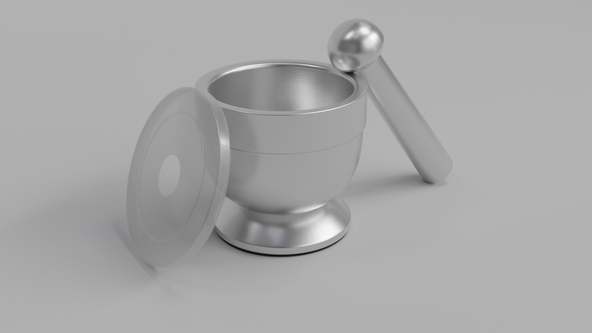 3D Mortar And Pestle Metal - TurboSquid 2112185