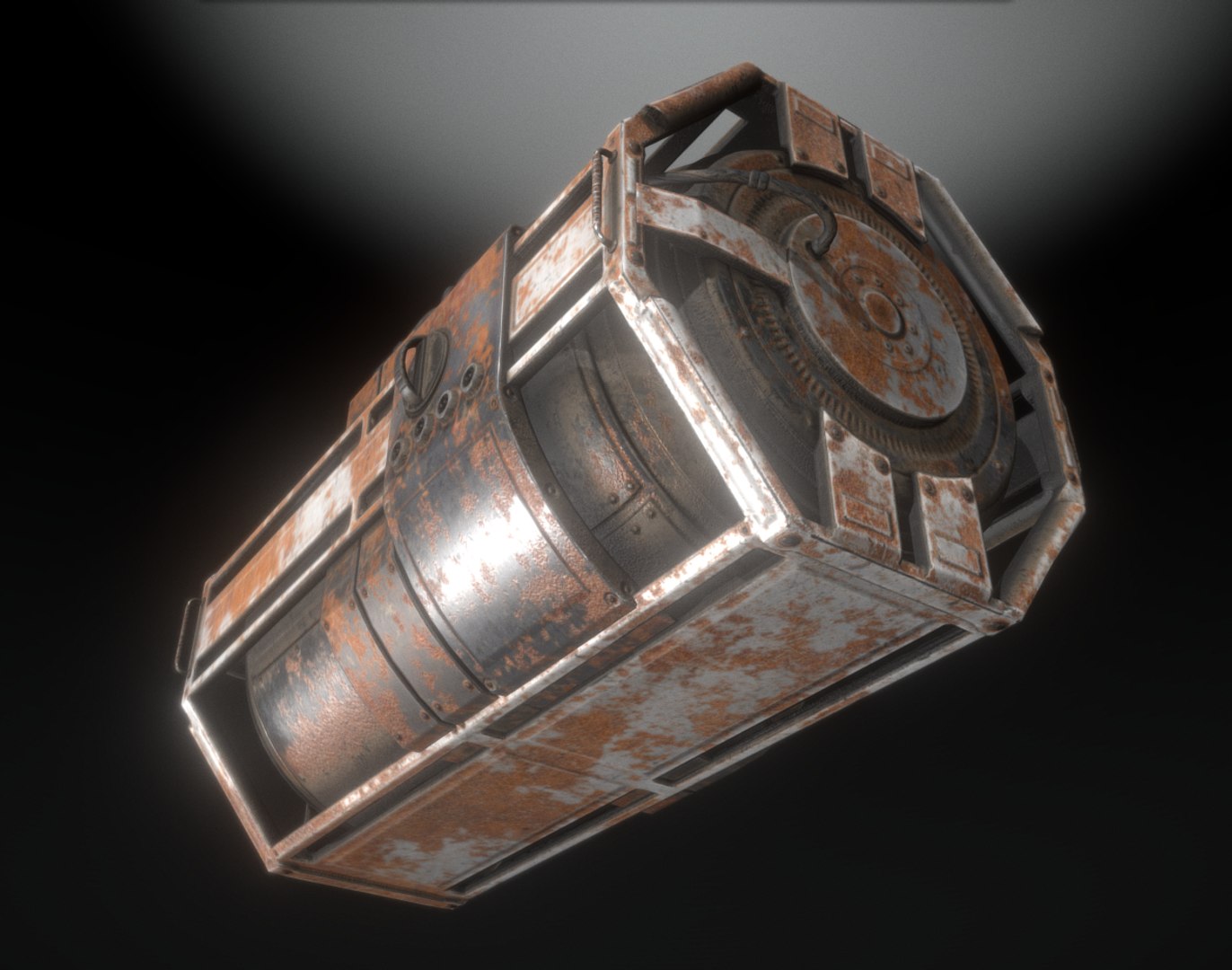 Rusty Version Futuristic Backup Dxf