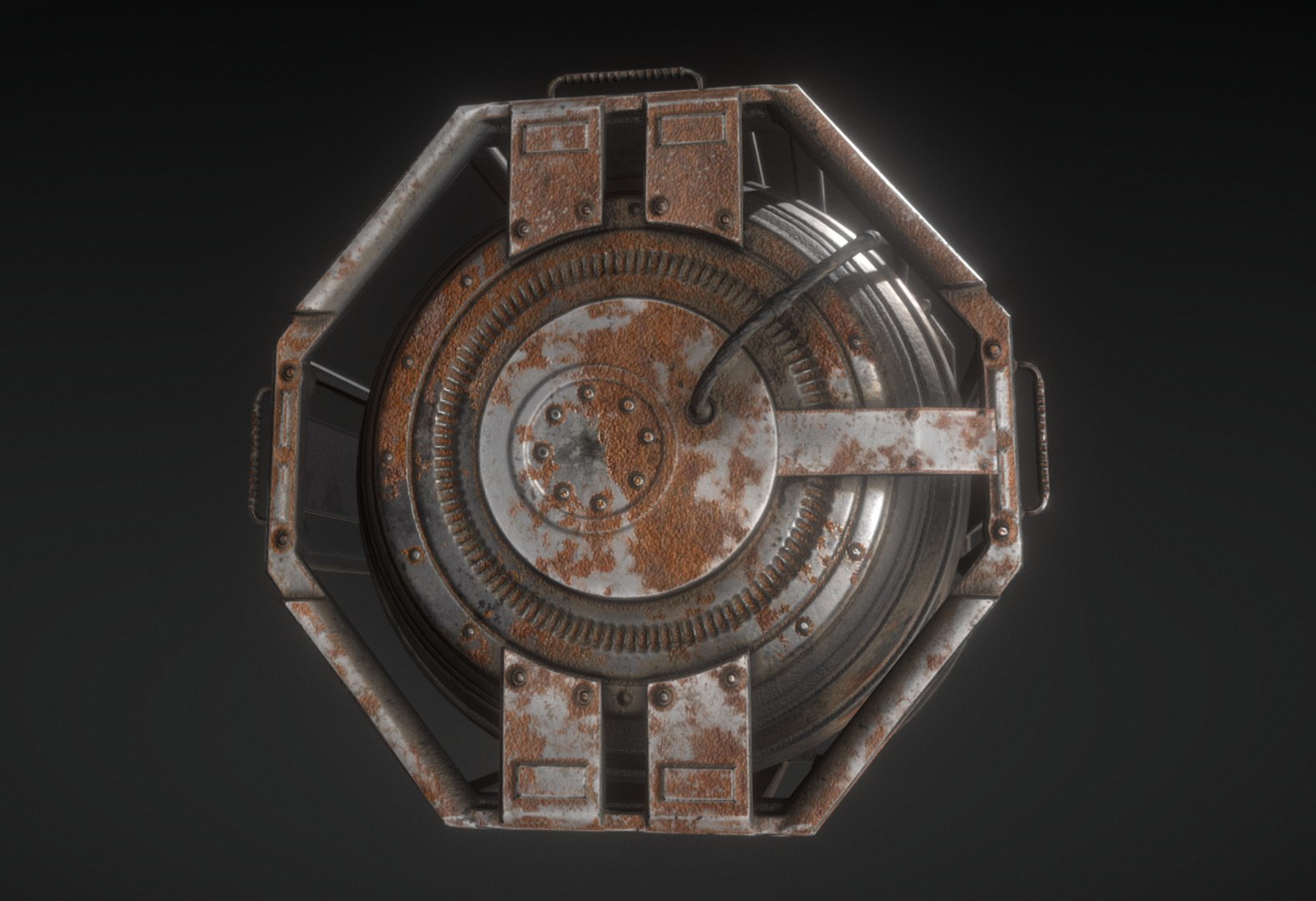 Rusty Version Futuristic Backup Dxf