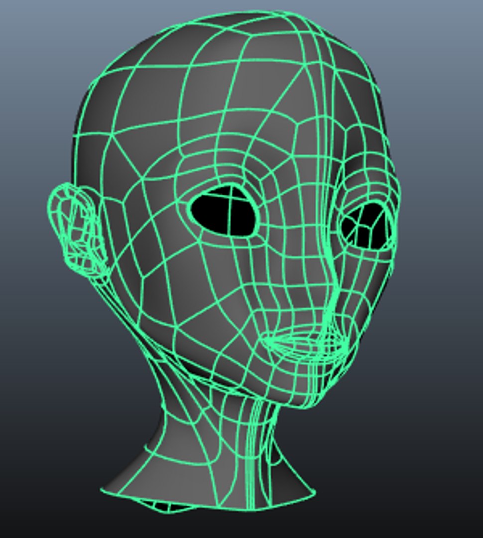 Anime Girl 3d Model