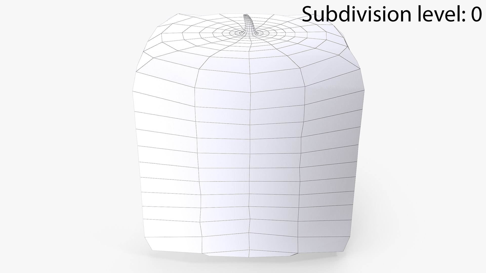 Square cube v-ray 3D - TurboSquid 1635461