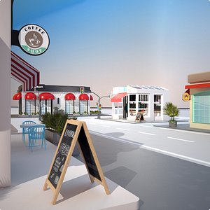 Concession Stand 3D Models for Download | TurboSquid