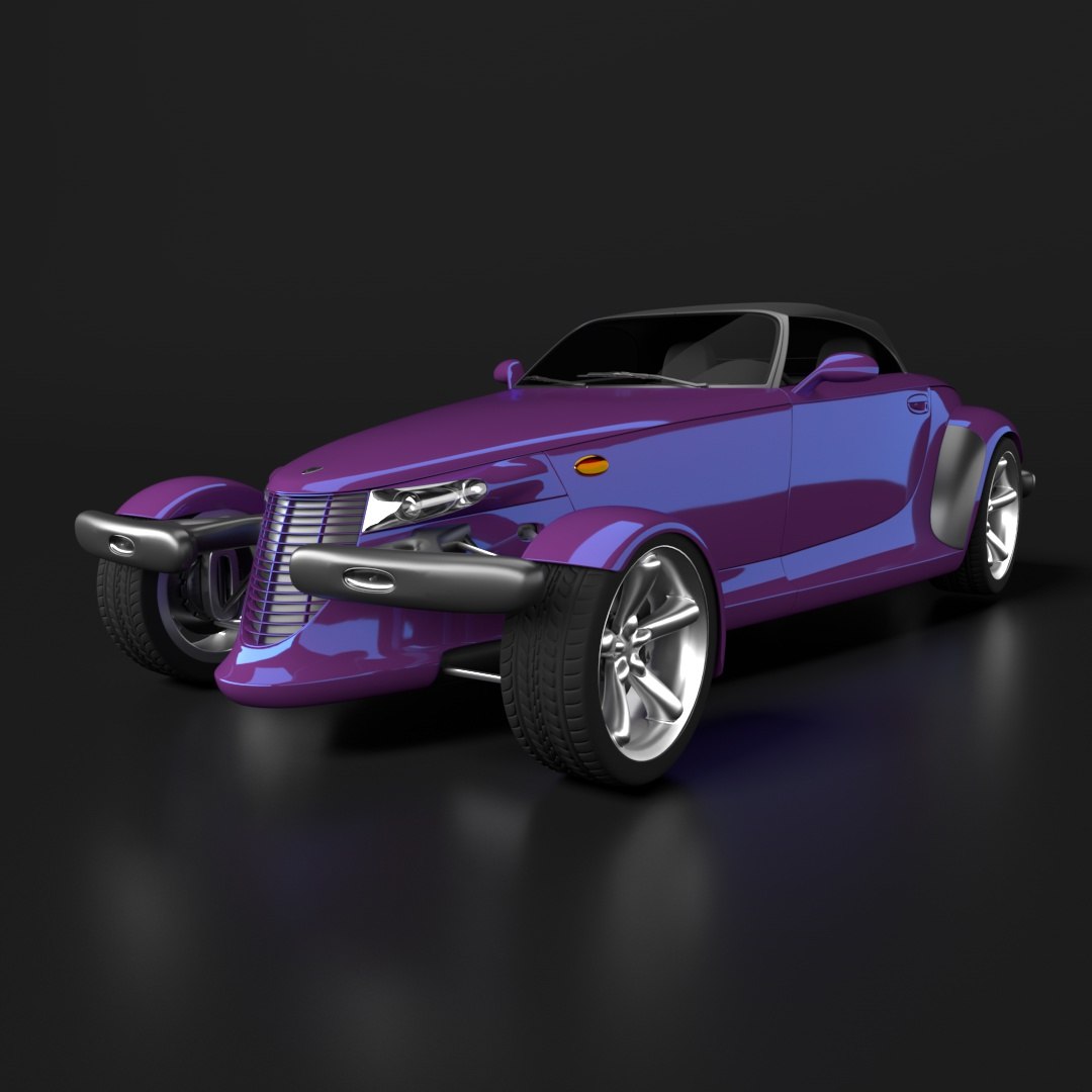 Plymouth Prowler Model - TurboSquid 2369494