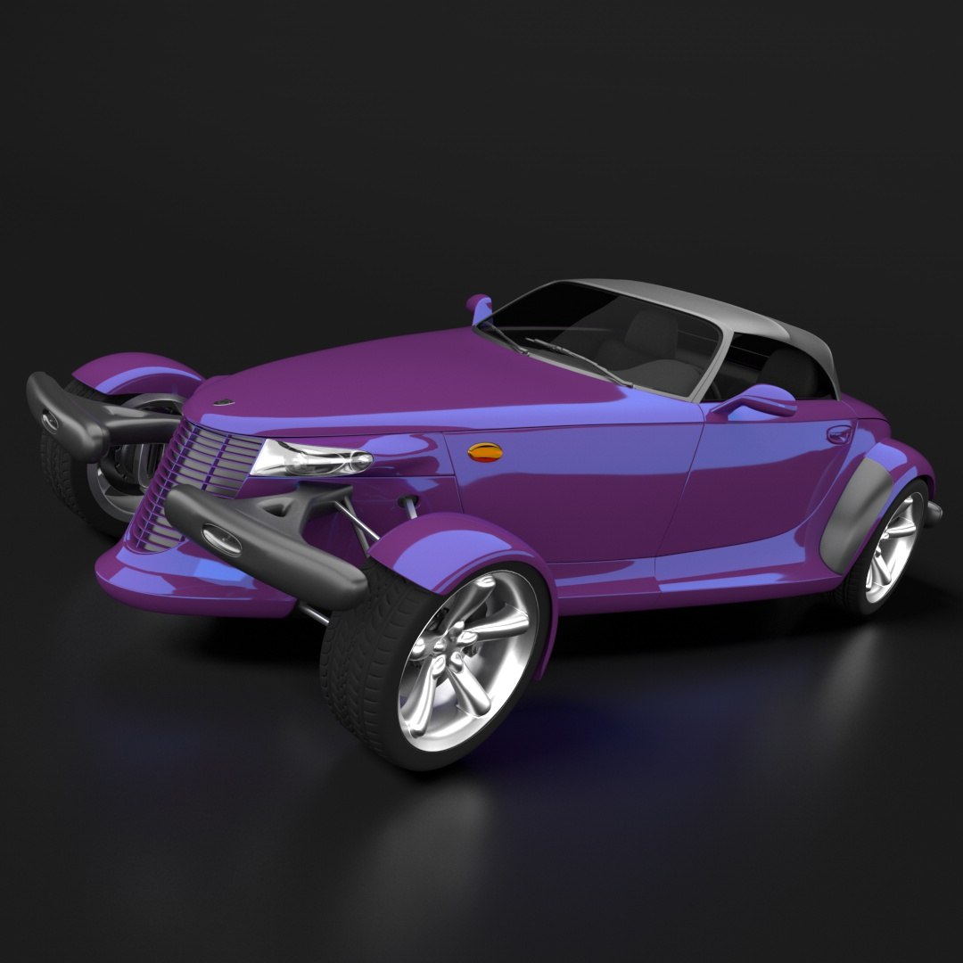 Plymouth Prowler Model - TurboSquid 2369494