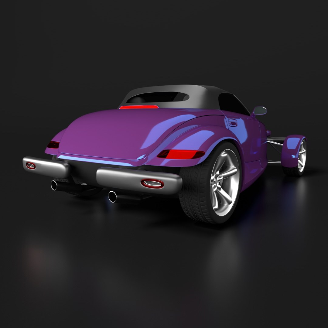 Plymouth Prowler Model - TurboSquid 2369494