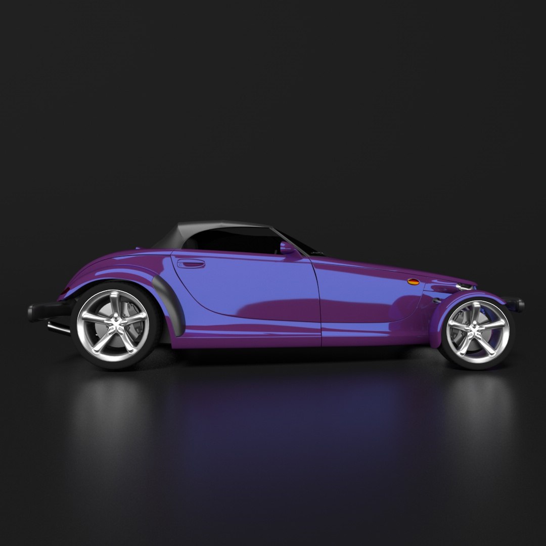 Plymouth Prowler Model - TurboSquid 2369494