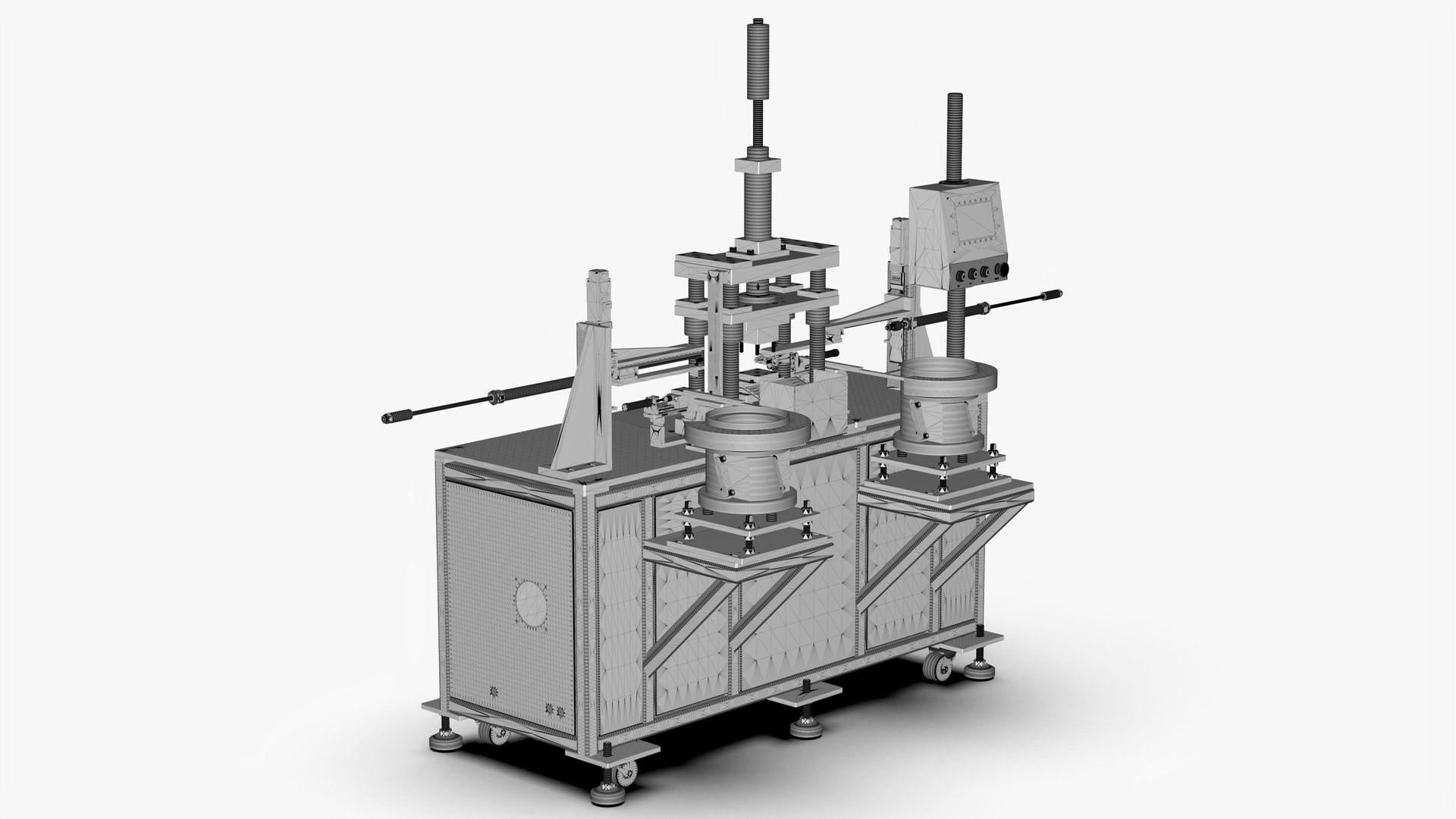 3D Automatic Micro Gear Shaft Loading And Unloading Scheme Riveting ...