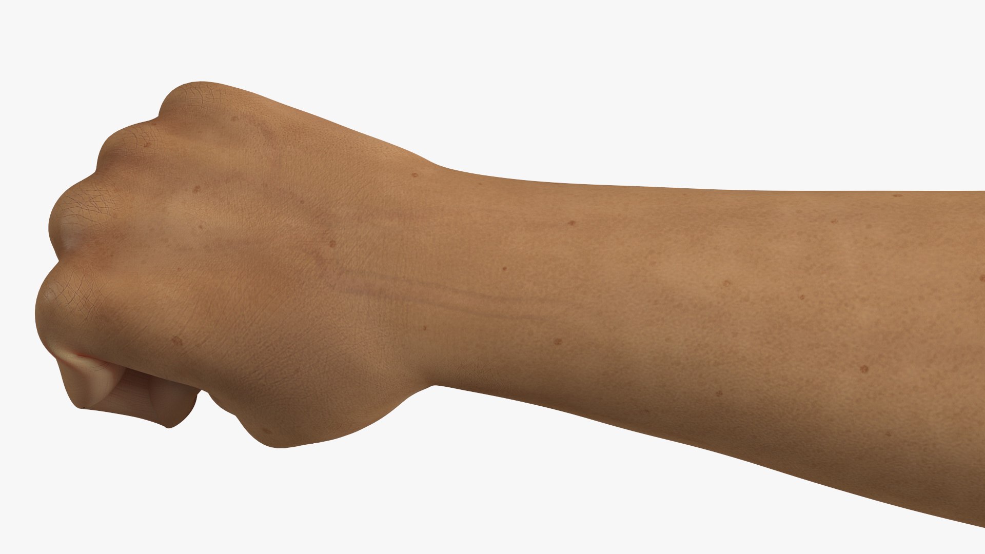 Realistic Human Male Arms With Fists 3D Model - TurboSquid 2325158