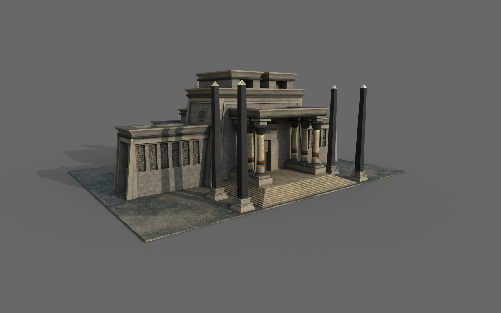 3D Egypt Building Pack model - TurboSquid 1775490