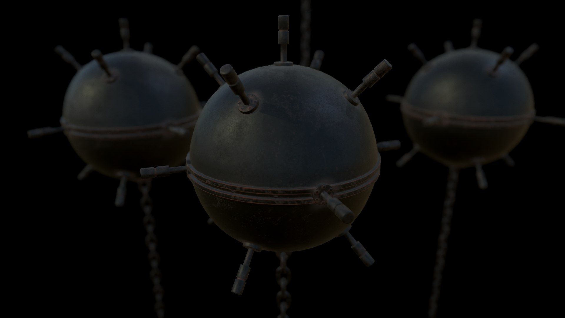 Sea Min 3D Model - TurboSquid 1719074