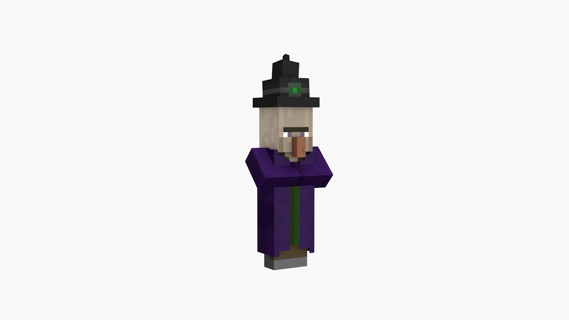 Witch Minecraft Model - TurboSquid 2364743