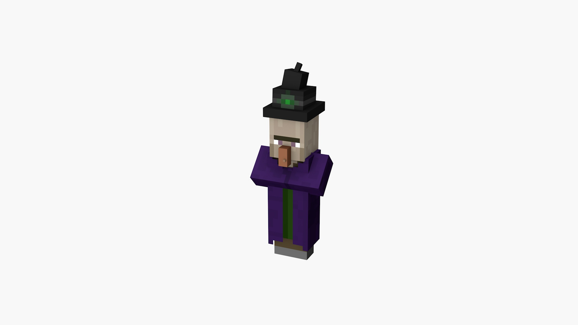 Witch Minecraft Model - TurboSquid 2364743
