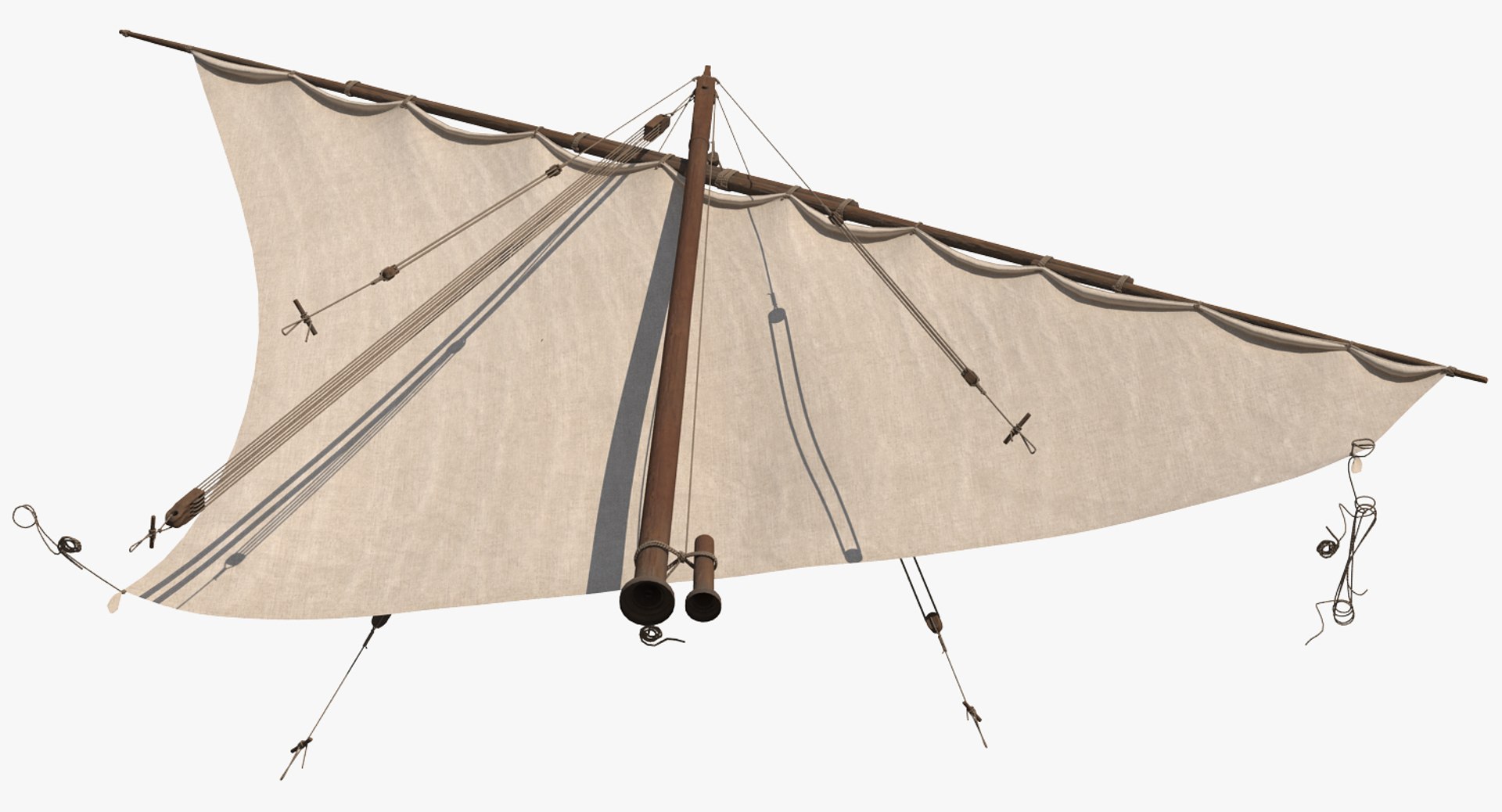 Traditional Arabian Sail 3D Model - TurboSquid 1358003