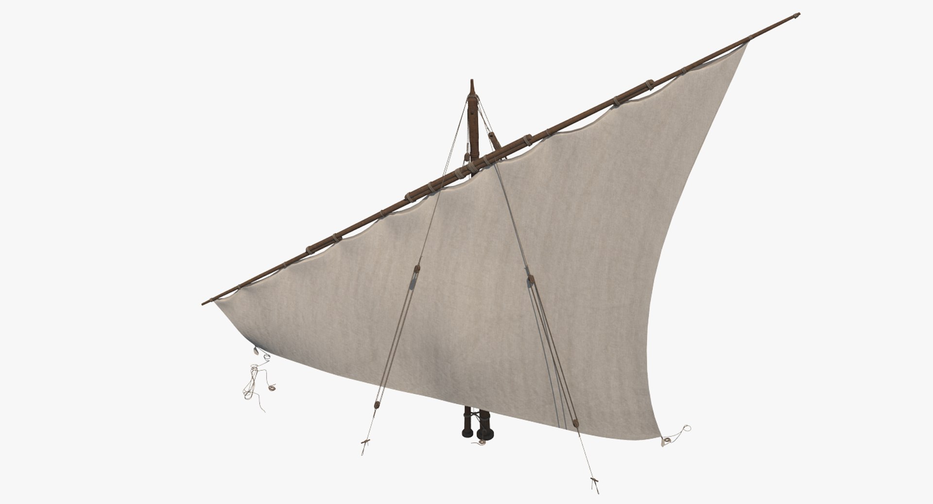 Traditional Arabian Sail 3D Model - TurboSquid 1358003