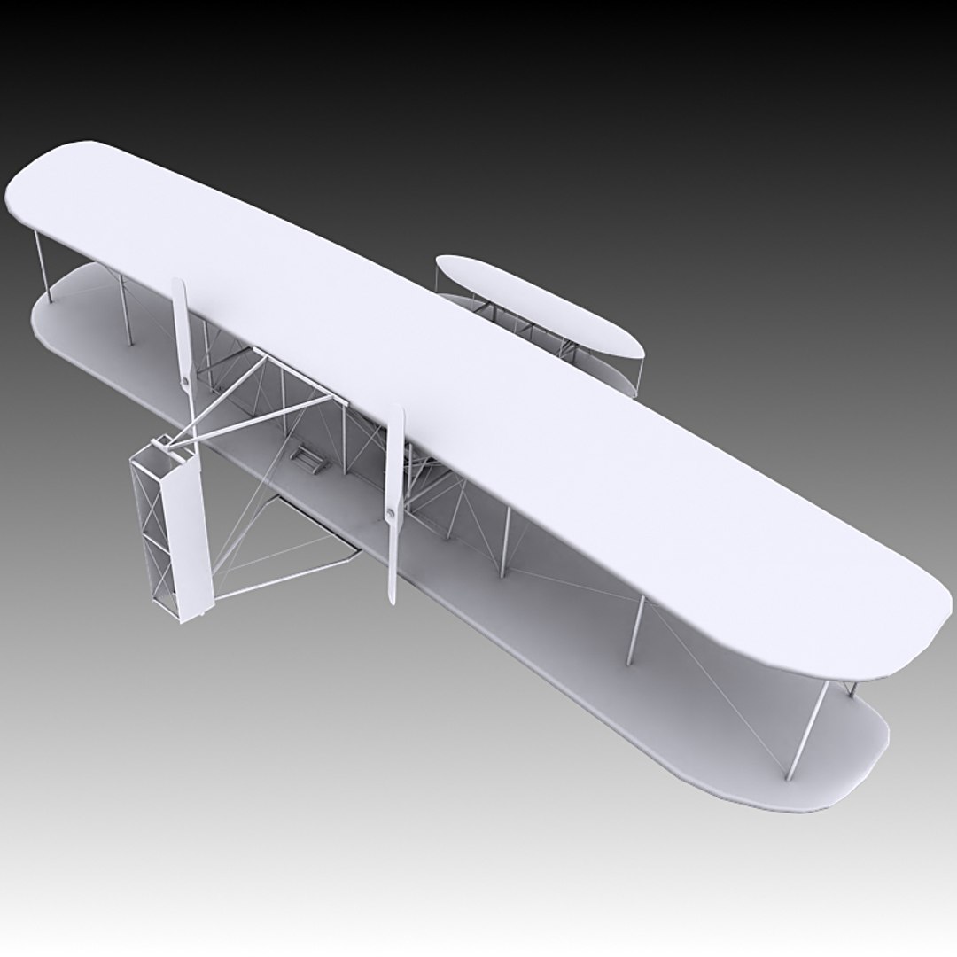 3D 1903 Wright Flyer Model - TurboSquid 1298482